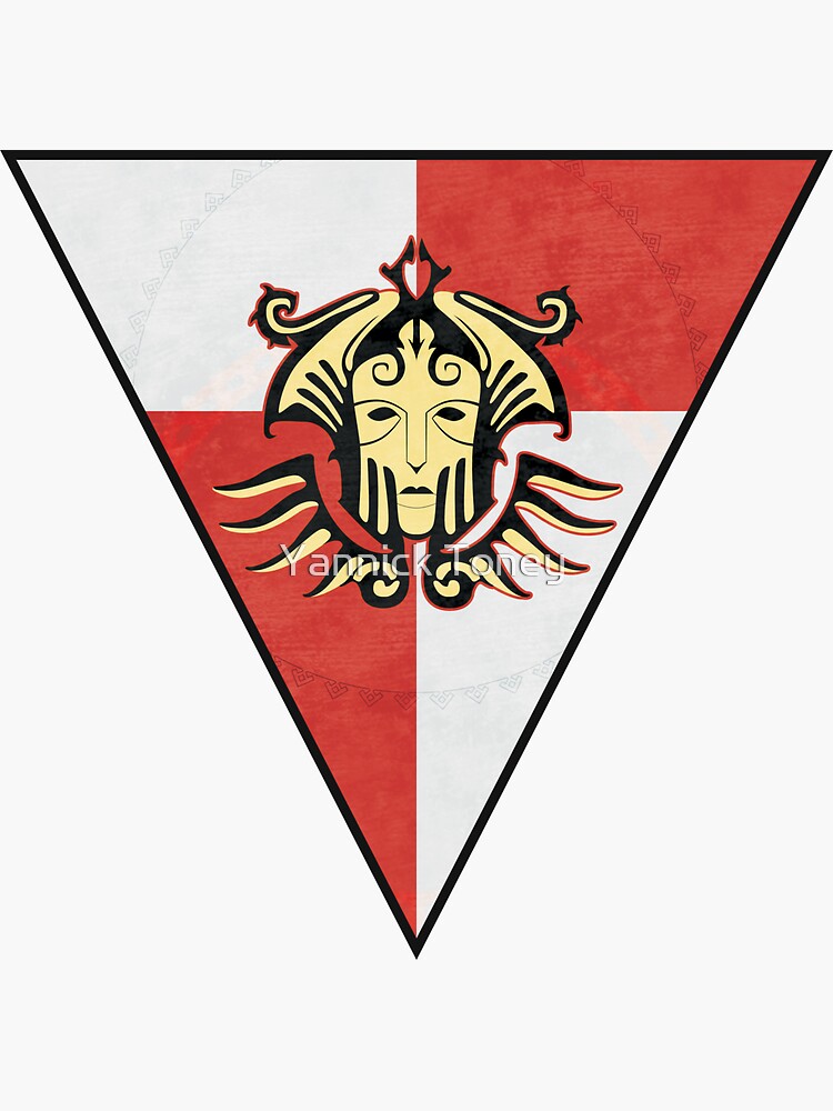 Pegatina «Estandarte del banderín de Orlais Chevalier - Arte de Dragon ...