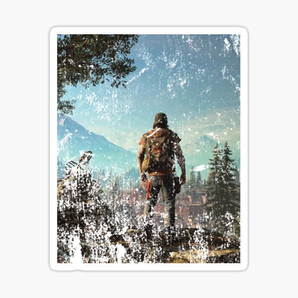 "Digital Illustration - Tough of Days Gone Game " Sticker by ...