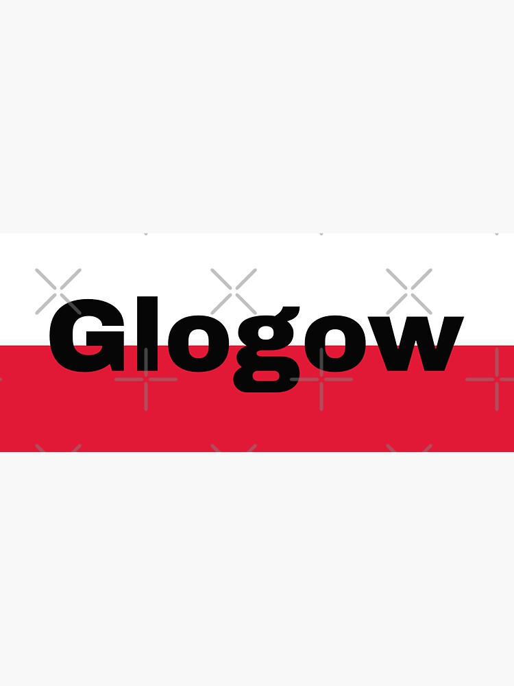 "glogow Poland, glogow polish cities, glogow polska, ukraine" Sticker ...