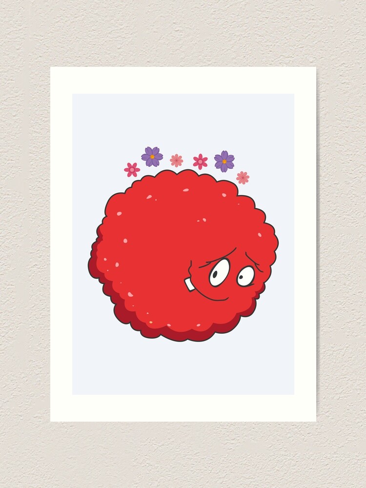 "Happy Meatwad - Aqua Teen Hunger Force" Art Print for Sale by ...