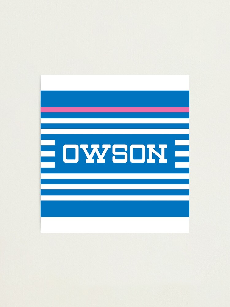 "Owson Station - Blue Logo // JJBA Part 4" Photographic Print for Sale ...