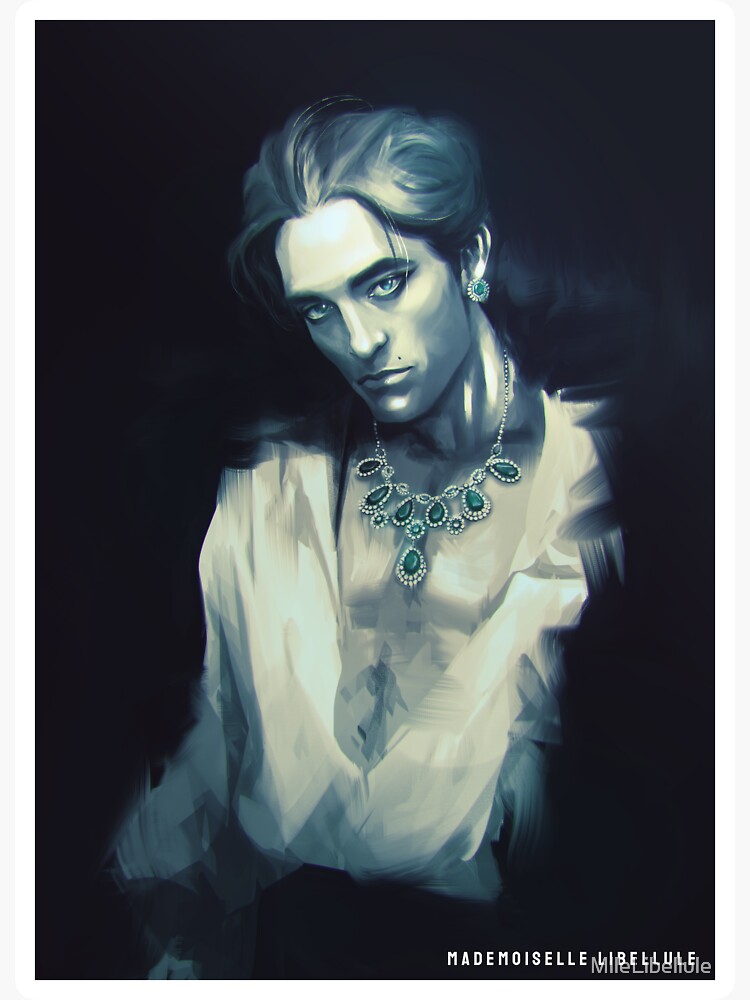 "Tenet / Neil King" Sticker by MlleLibellule | Redbubble