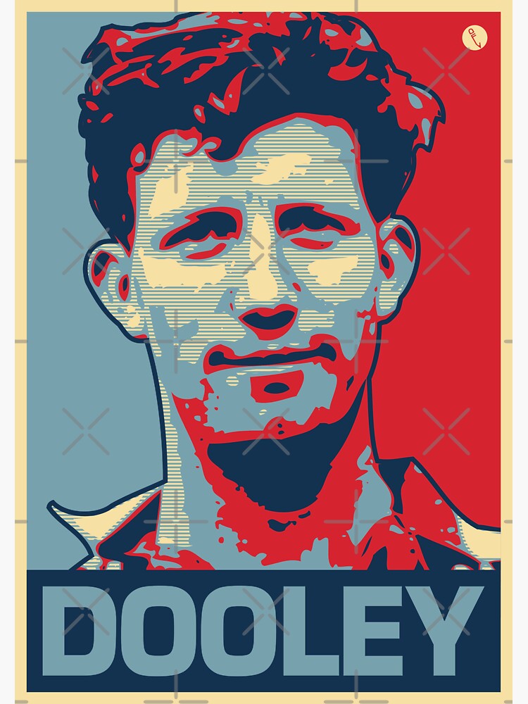 "Dooley" Sticker by DAFTFISH | Redbubble