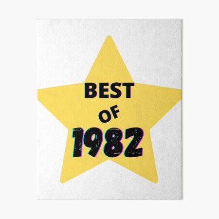 "Best Of 1982, Made in 1982, Retro Vintage 38th Birthday Born in 1982 ...