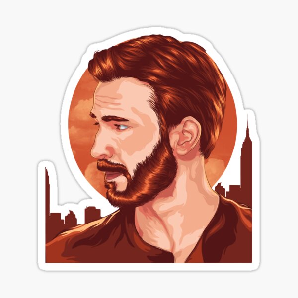 "Movie Men Woman Chris Evans Cris Evan Best Boys" Sticker by ...