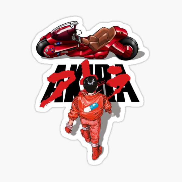 "Akira" Sticker by Xoplora | Redbubble