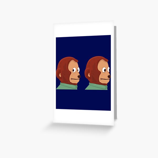 "Awkward Look Monkey Puppet Meme " Greeting Card by conradxbswatson ...