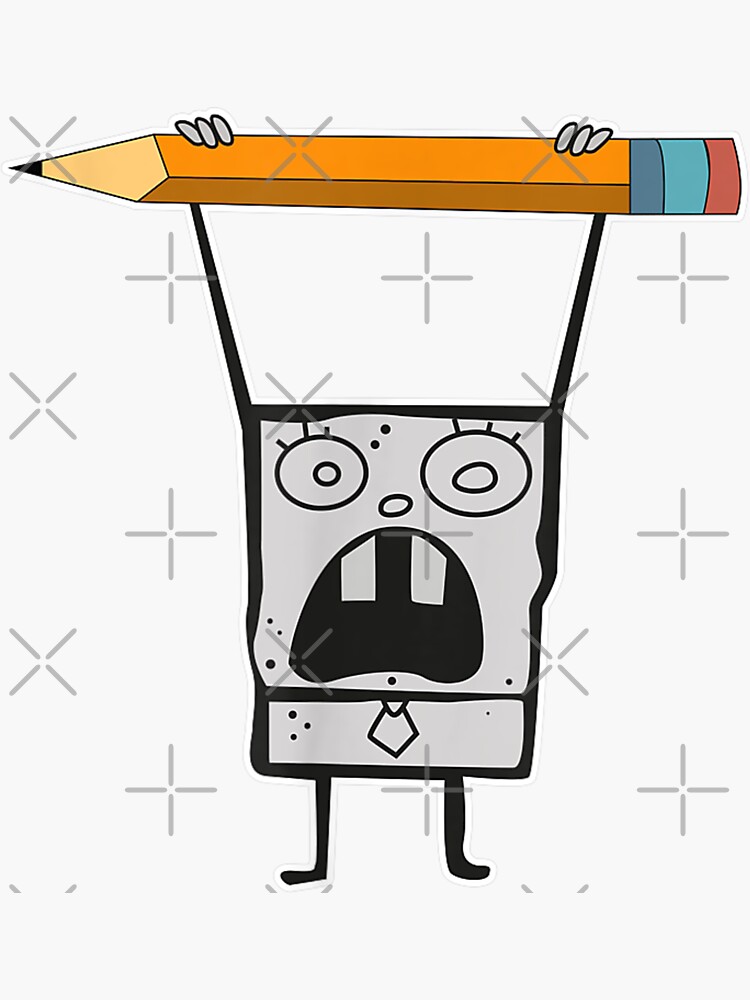 "DoodleBob is the Greatest" Sticker by AlanaDobra | Redbubble