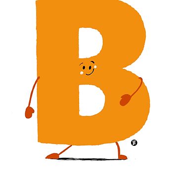 "Letter B - Cute Alphabet - Name Begins With B" Poster for Sale by ...