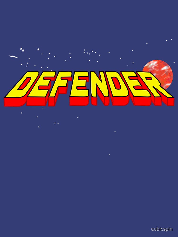 "Arcade Classic - Defender." T-shirt for Sale by cubicspin | Redbubble ...