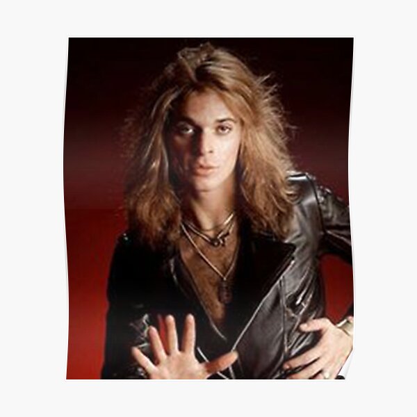 "David Lee Roth - Poster" Poster for Sale by Myrwyndr | Redbubble