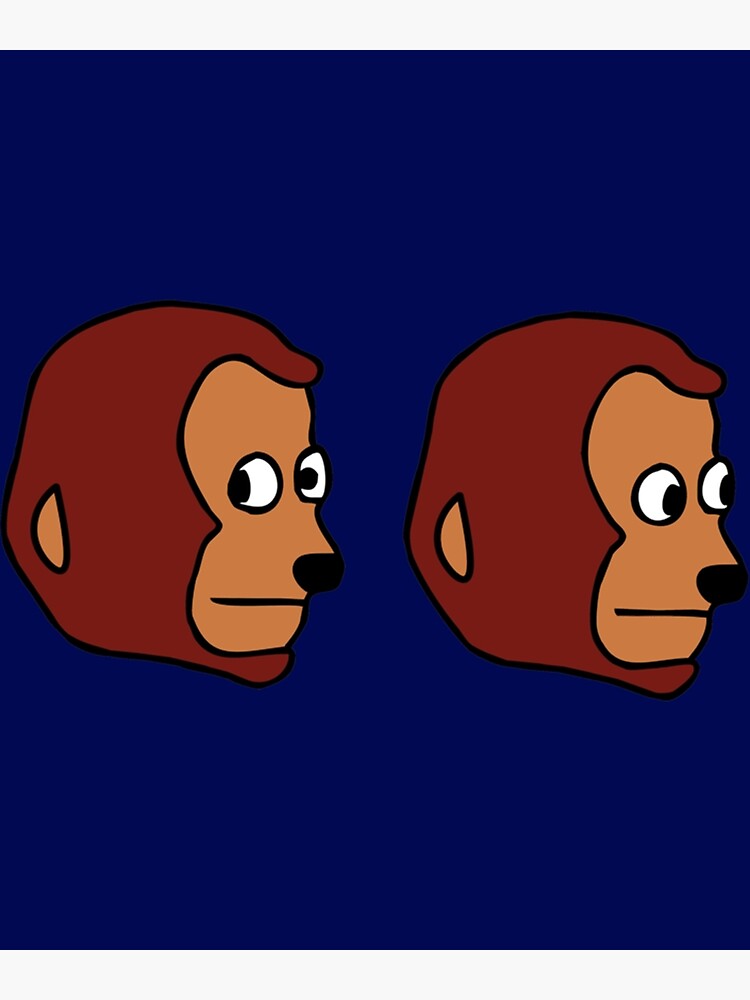 "Awkward Look Monkey Puppet Meme " Poster for Sale by conradxbswatson ...