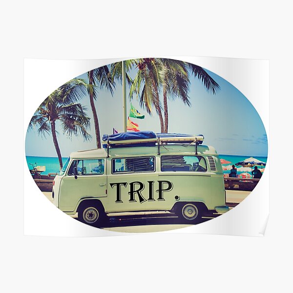 "Trip Goals" Poster for Sale by nenadneno | Redbubble