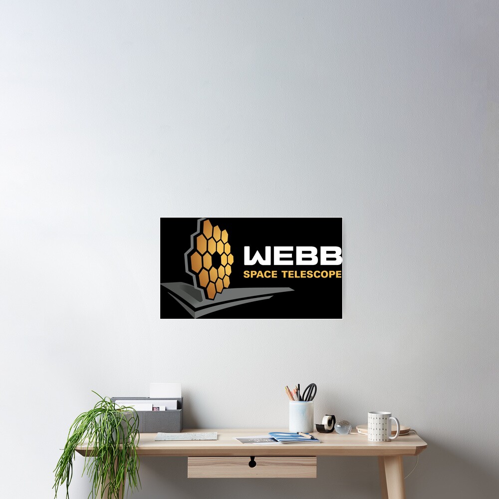 "James Webb Space Telescope - Webb Logo" Poster by ILoveSpace01 | Redbubble