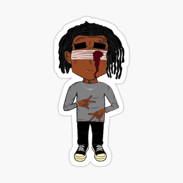"Young Thug" Sticker by ultrahmad | Redbubble