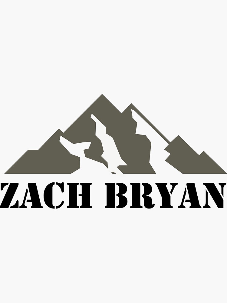 "ZACH BRYAN Classic T-Shirt" Sticker for Sale by abdelmajiid | Redbubble