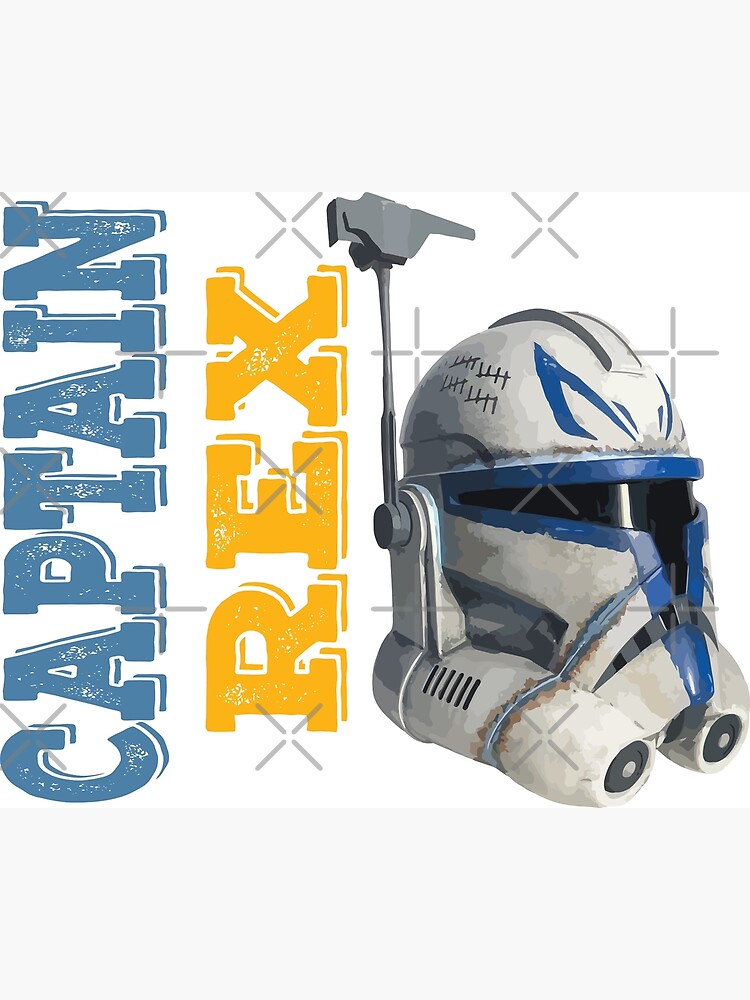 "Captian rex" Poster for Sale by Xavia-blue | Redbubble