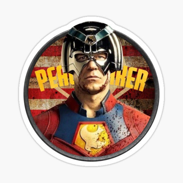 "Peacemaker" Sticker by mrbrowndy | Redbubble