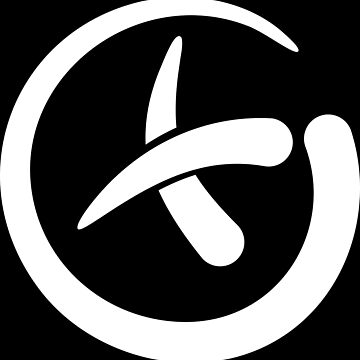 "Geocaching - Tribal logo design in white." Cap for Sale by ...