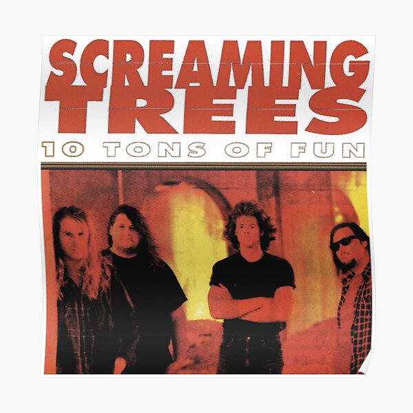 "SCREAMING TREES BAND" Poster for Sale by pearlielemke | Redbubble