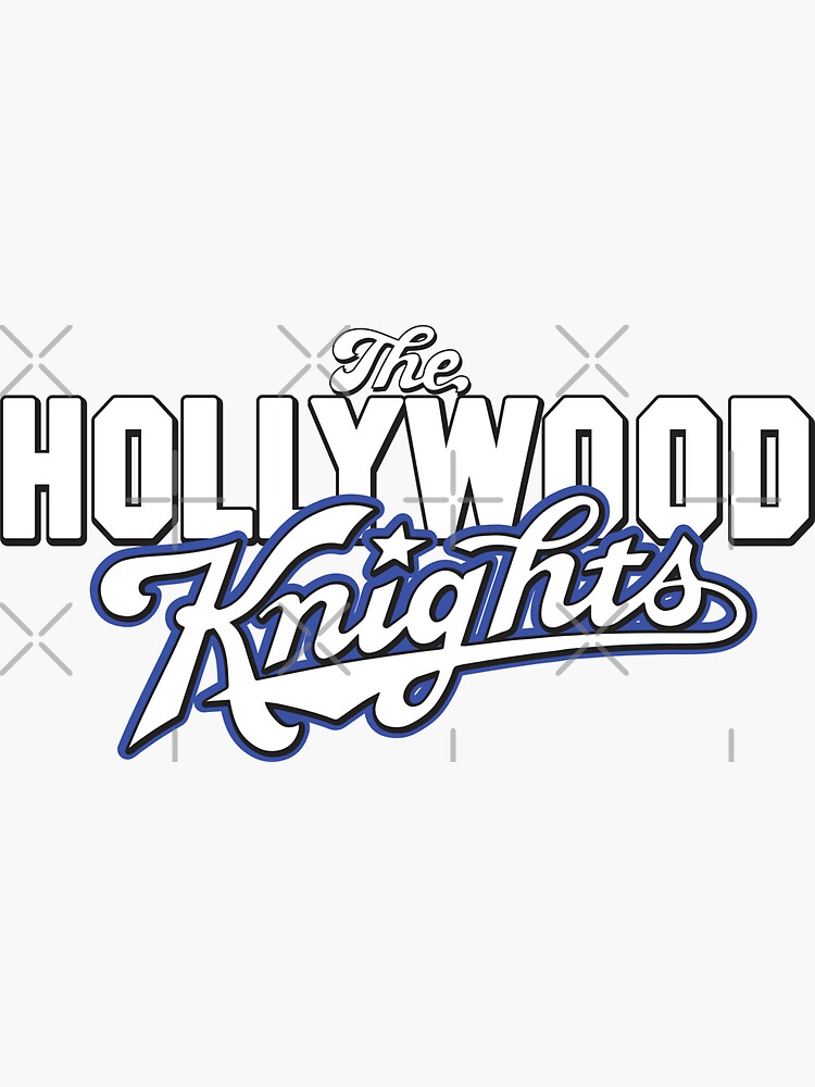 "Hollywood Knights Car Club" Sticker by MuscleCars | Redbubble