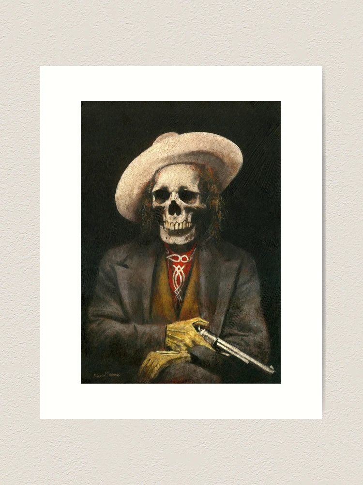 Skeleton Cowboy Outlaw