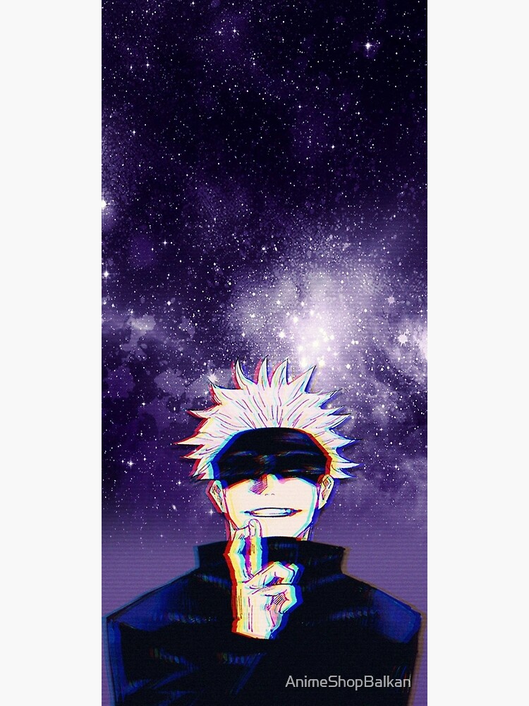 Impression Photo « Satoru Gojo Jujutsu Kaisen Galaxie Infinie Modifier