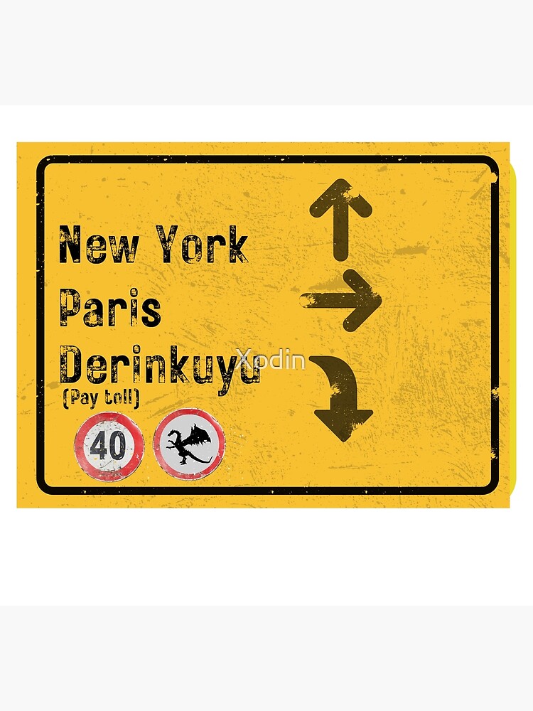 "Highway sign" Poster for Sale by Xodin | Redbubble