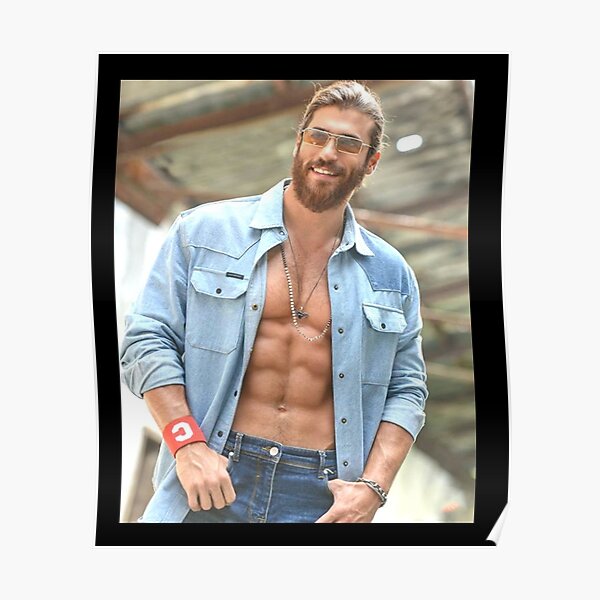 "Can Yaman For Fans,Hot,Gifts italian lover" Poster for Sale by ...