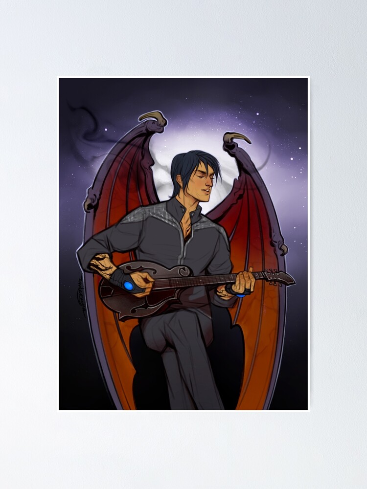 "Shadowsinger" Poster for Sale by anilarmina | Redbubble