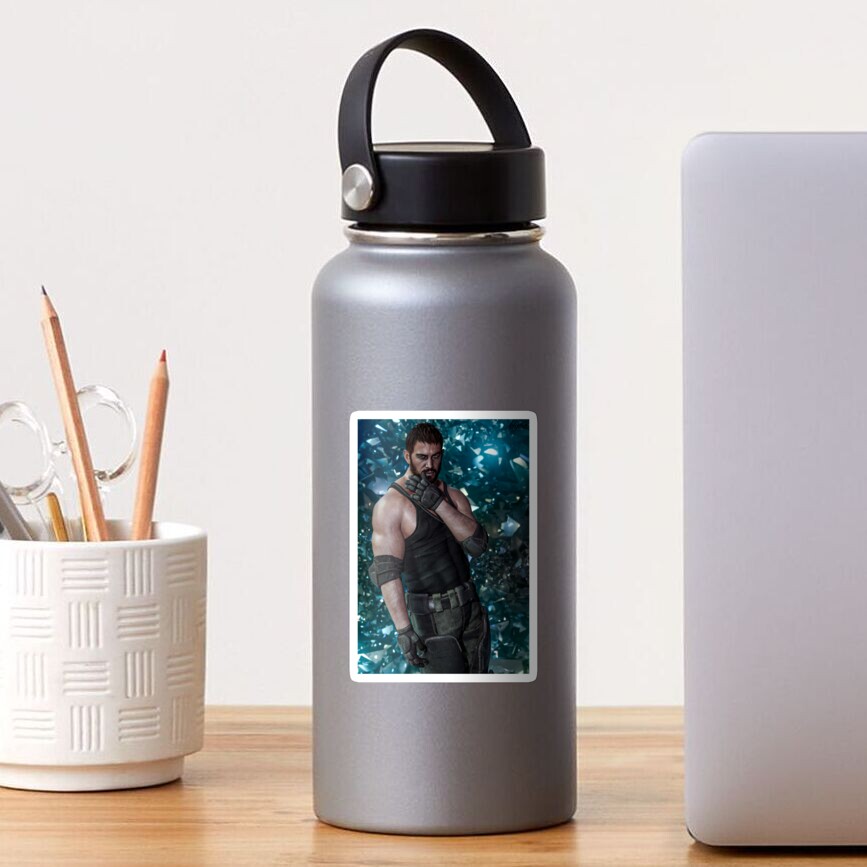 "Chris Redfield" Sticker for Sale by Idylla | Redbubble