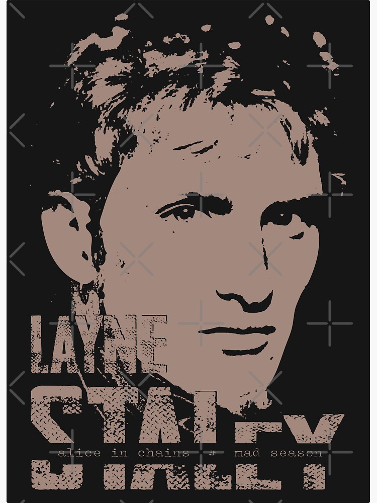 "LAYNE STALEY" Sticker by RuinM-usic | Redbubble