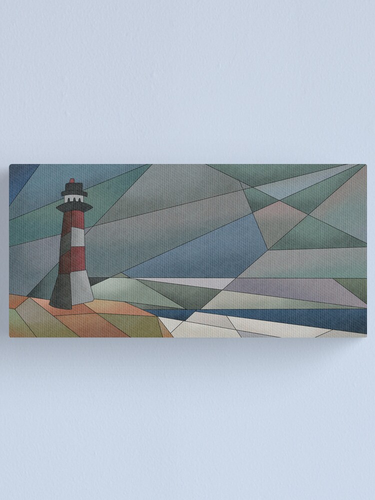 "Our Flag Means Death Lighthouse Painting" Canvas Print for Sale by ...