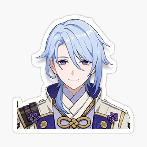 "Kamisato Ayato Genshin Impact Boba Bubble Tea Team Image Graphic ...