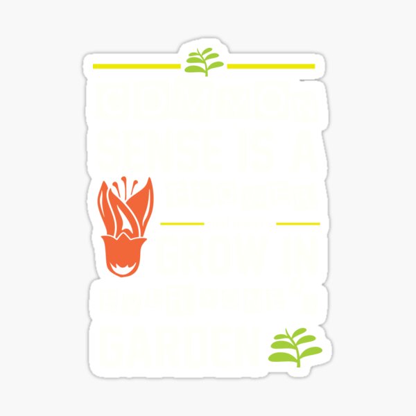 "common sense" Sticker for Sale by masrum | Redbubble