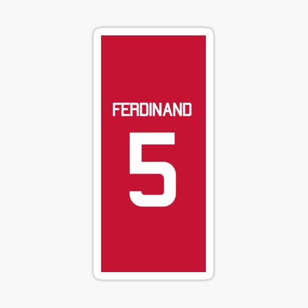 "Ferdinand 5" Sticker for Sale by varsitywolf | Redbubble