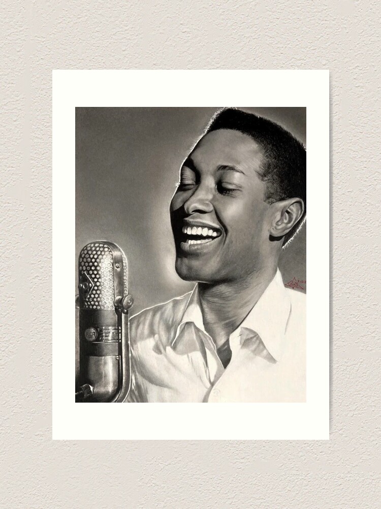 "Sam Cooke Drawing" Art Print for Sale by koleuptonzx | Redbubble