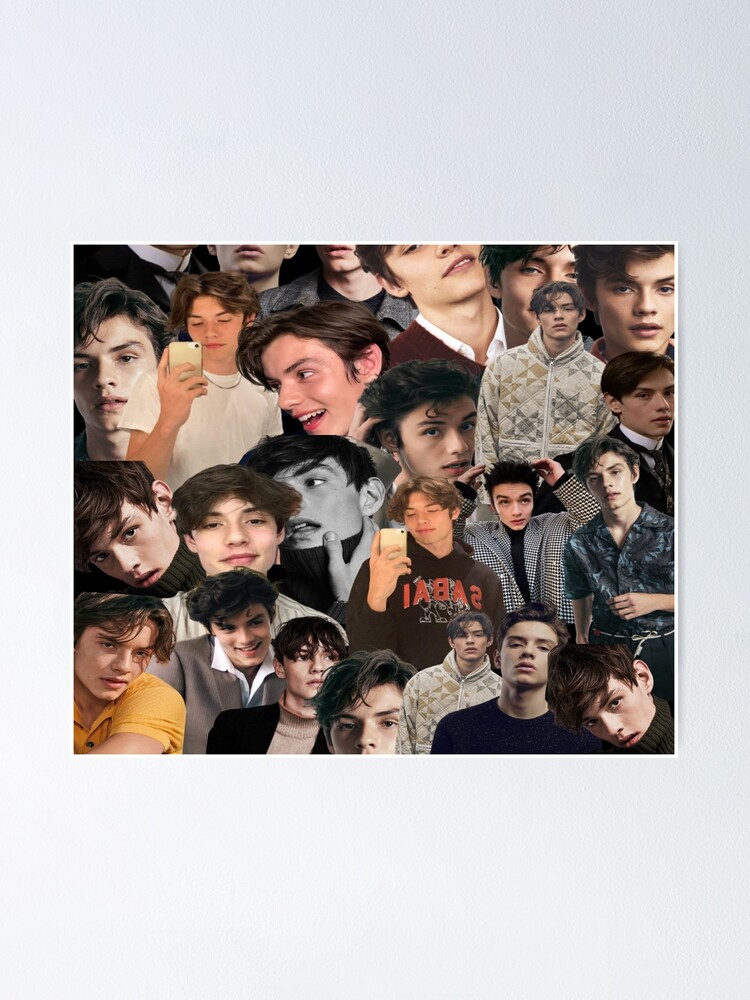 "Louis Partridge photo collage" Poster for Sale by T-shirtakStore ...