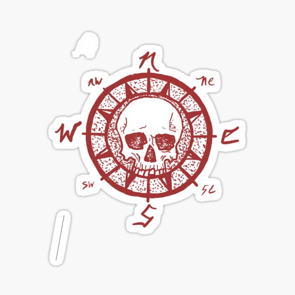 "Compass" Sticker for Sale by Kriskrossarts | Redbubble