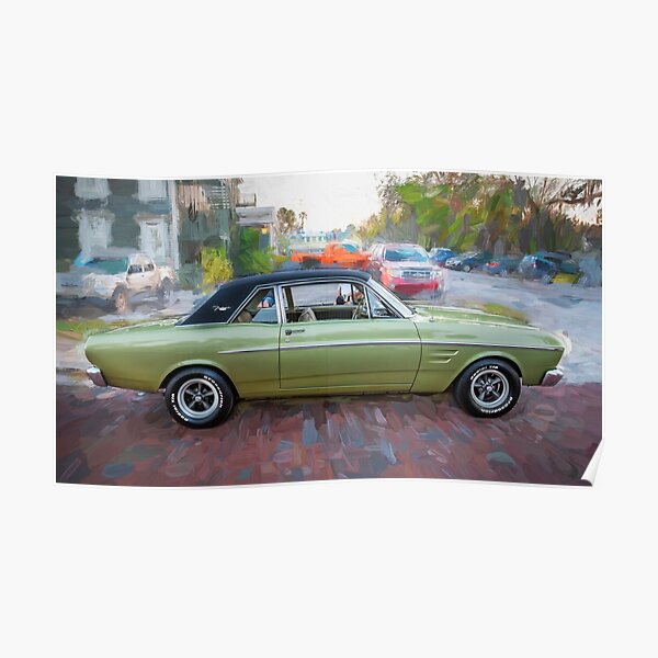 "1967 Ford Falcon Futura Sports Coupe " Poster for Sale by ...