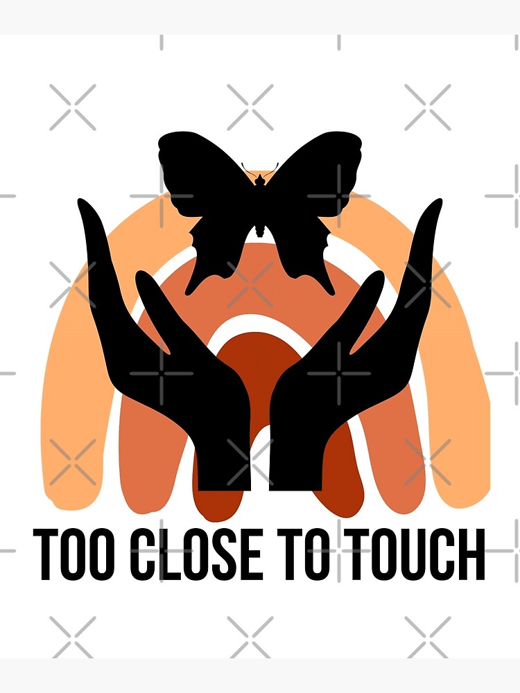 "Too close to touch- butterfly " Poster for Sale by Hoost | Redbubble