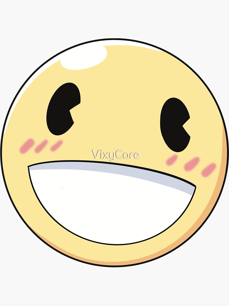 "Stickman's Head" Sticker by VixyCore | Redbubble