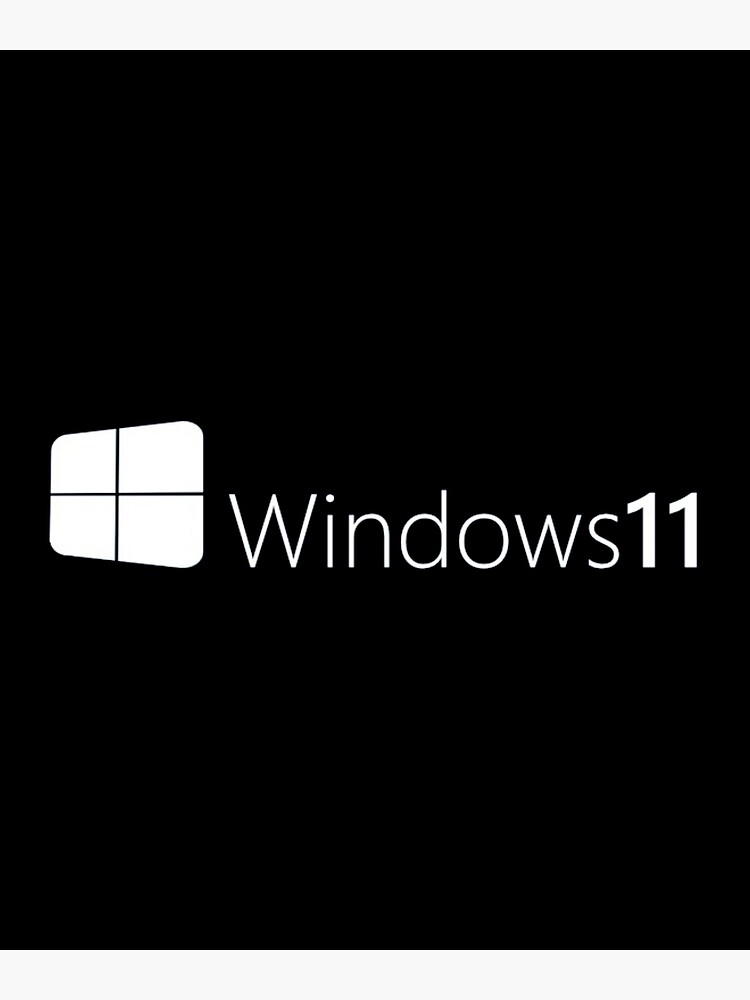 "Windows 11" Poster for Sale by MoumenShop | Redbubble