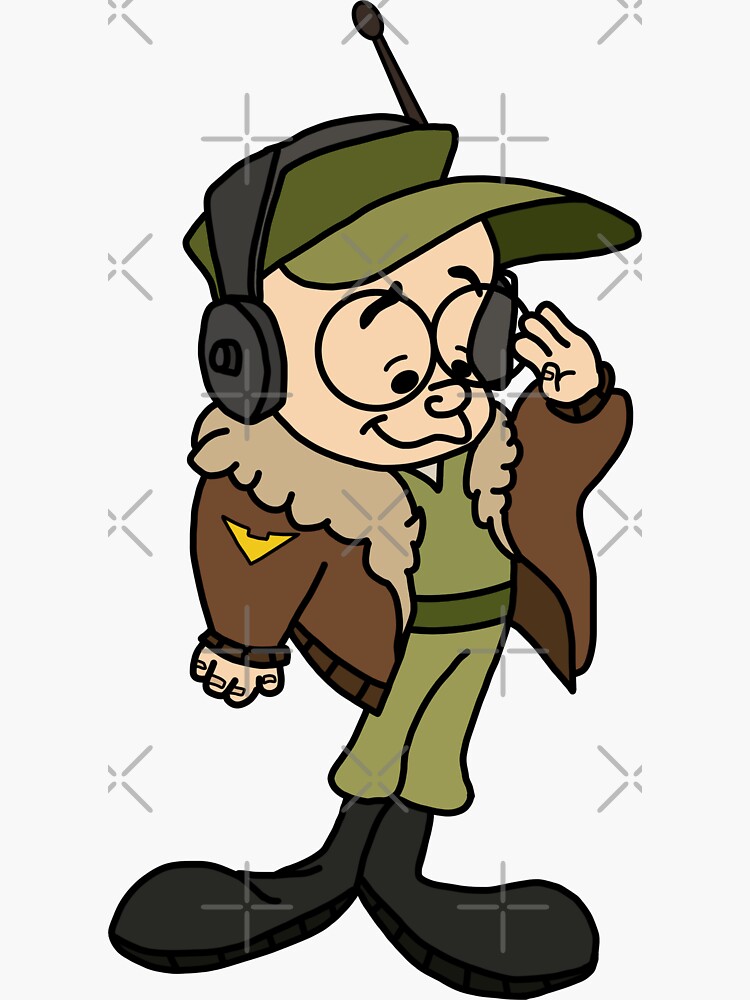 "EPCOT Center Buzzy Wonders of Life Cranium Command" Sticker for Sale ...