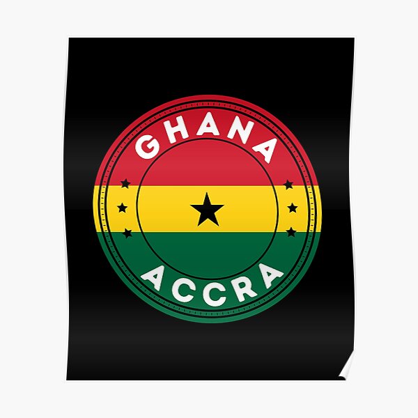 "Accra" Poster by worldpopulation | Redbubble