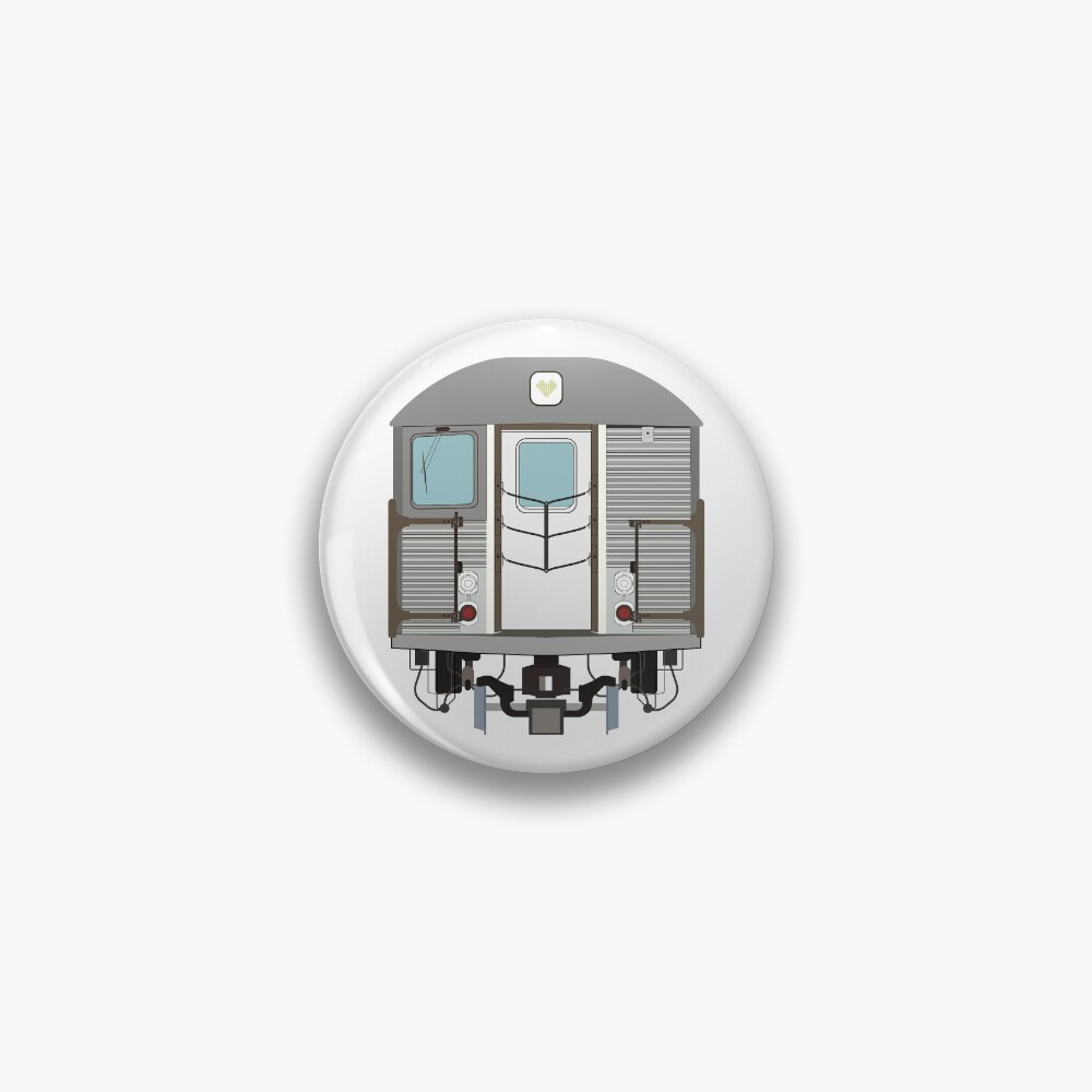 "NYC Subway R32" Pin for Sale by CVMakhijani | Redbubble