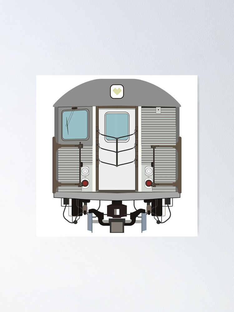 "NYC Subway R32" Poster for Sale by CVMakhijani | Redbubble