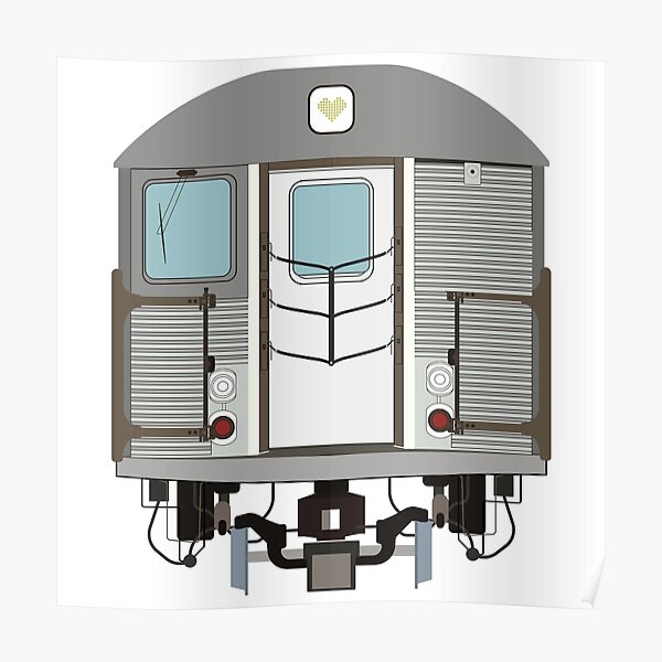 "NYC Subway R32" Poster for Sale by CVMakhijani | Redbubble