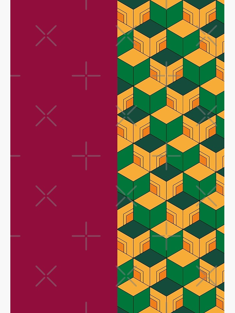 "Haori patterns from Giyu Tomioka Kimetsu No Yaiba (Demon Slayer ...