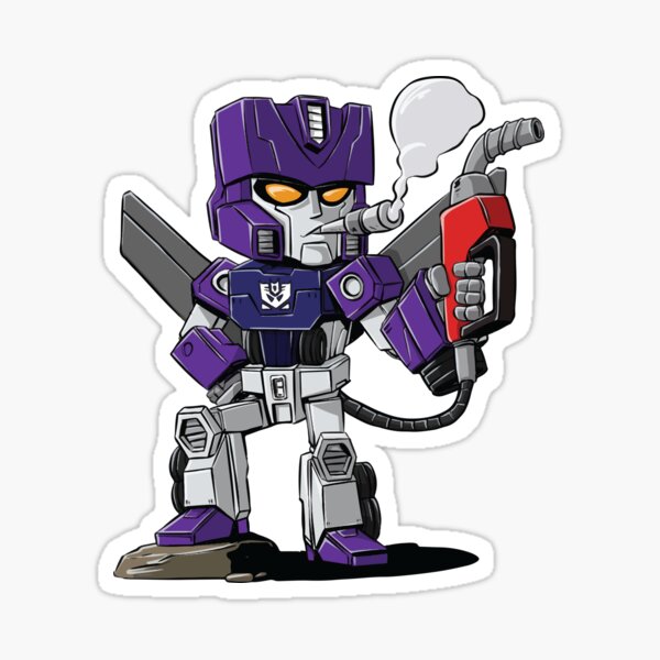 "Chibi Decepticon Octane" Sticker by BryanSevilla | Redbubble